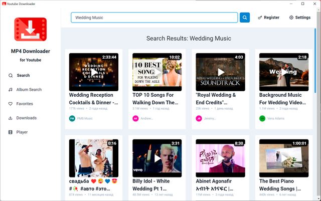MP4 Downloader pro videa z YouTube